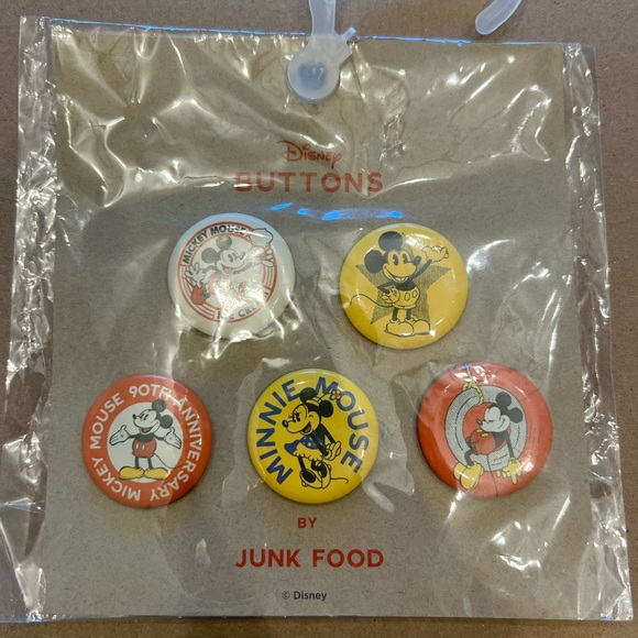 Junk Food Clothing | Accessories | Set Of Five Mickey And Minnie Mouse ...